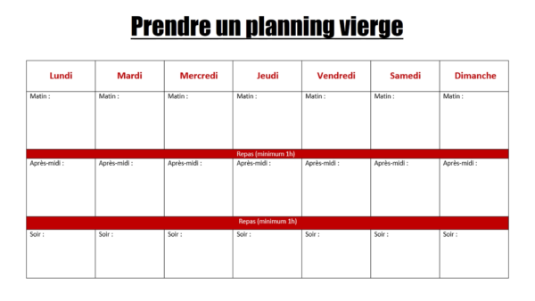 Comment faire un bon planning de révision | Tutorat Santé Lyon Sud